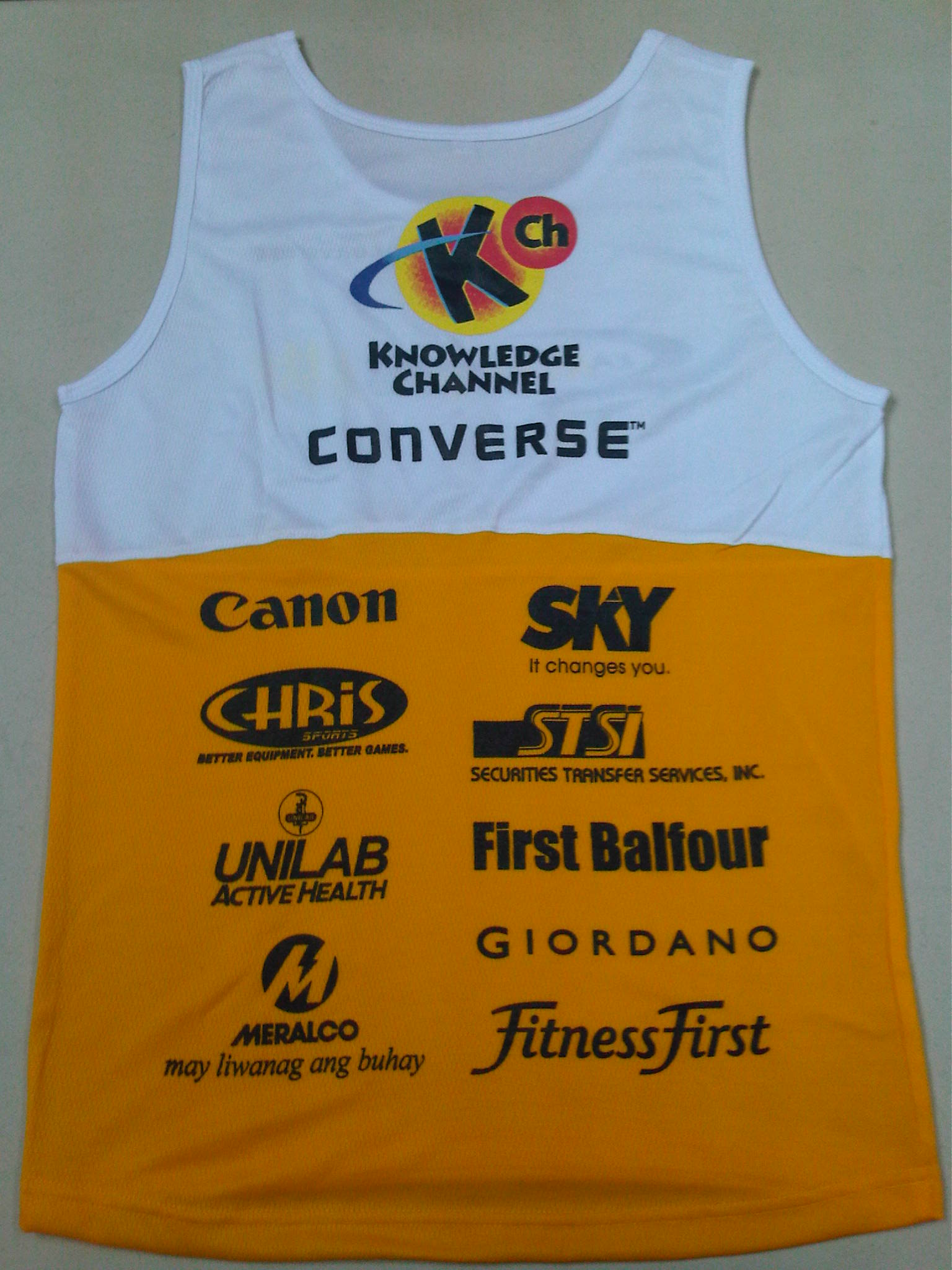 KaRUNungan Manila 2010 - Singlet Design | Pinoy Fitness