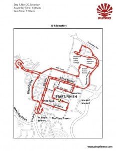 Unilab Run United 2 for Wellness - Race Maps | Pinoy Fitness
