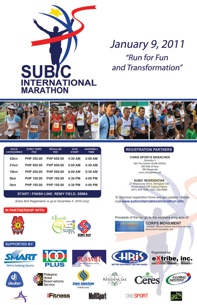 Subic International Marathon 2011 - January 9, 2011 | Pinoy Fitness