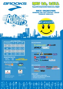Brooks Run Happy [Update] - May 22, 2011 | Pinoy Fitness