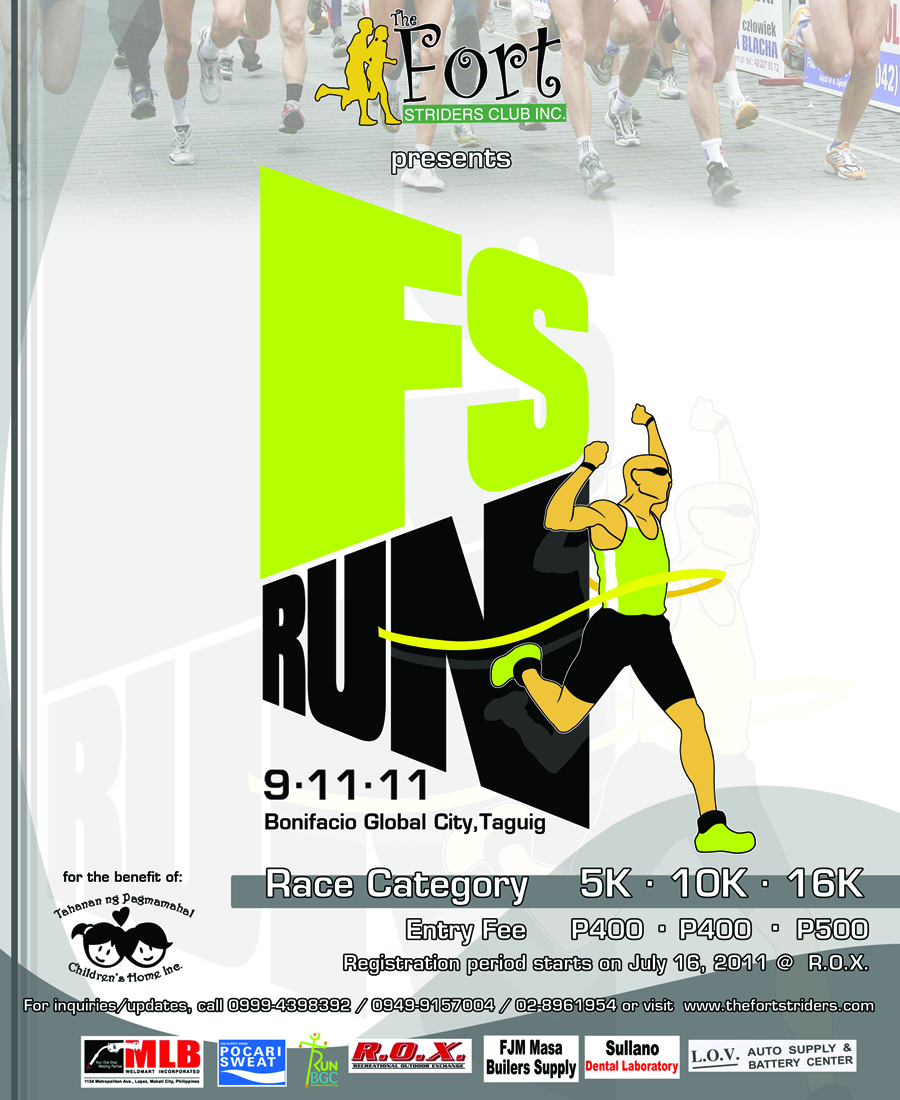 Fort Striders "FS" RUN 2011 - September 11, 2011 | Pinoy Fitness