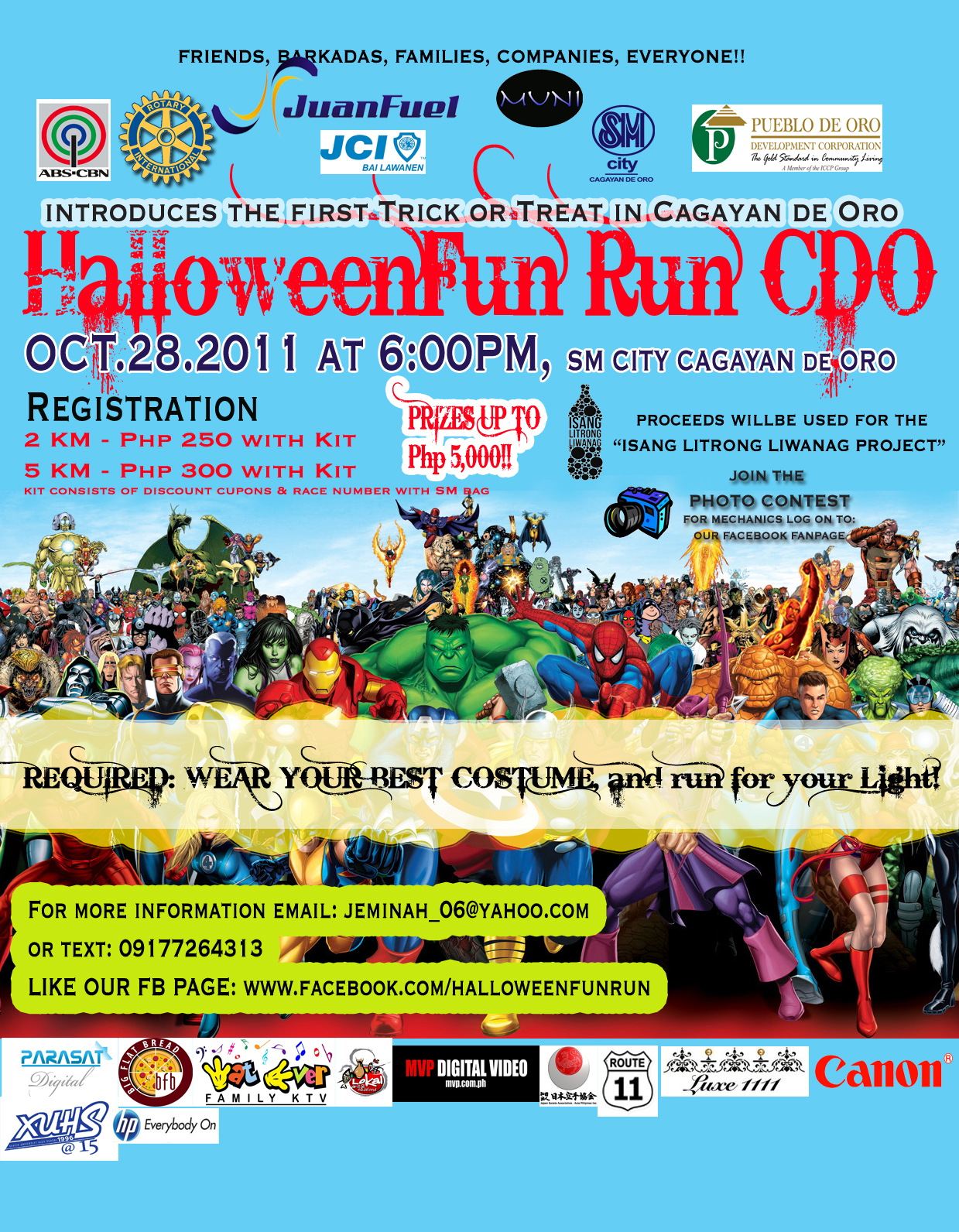 Halloween Fun Run 2011 @ CDO - October 28, 2011 | Pinoy Fitness