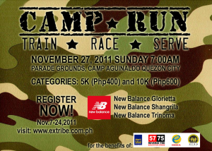 2nd Camp Run Series - November 27, 2011 | Pinoy Fitness