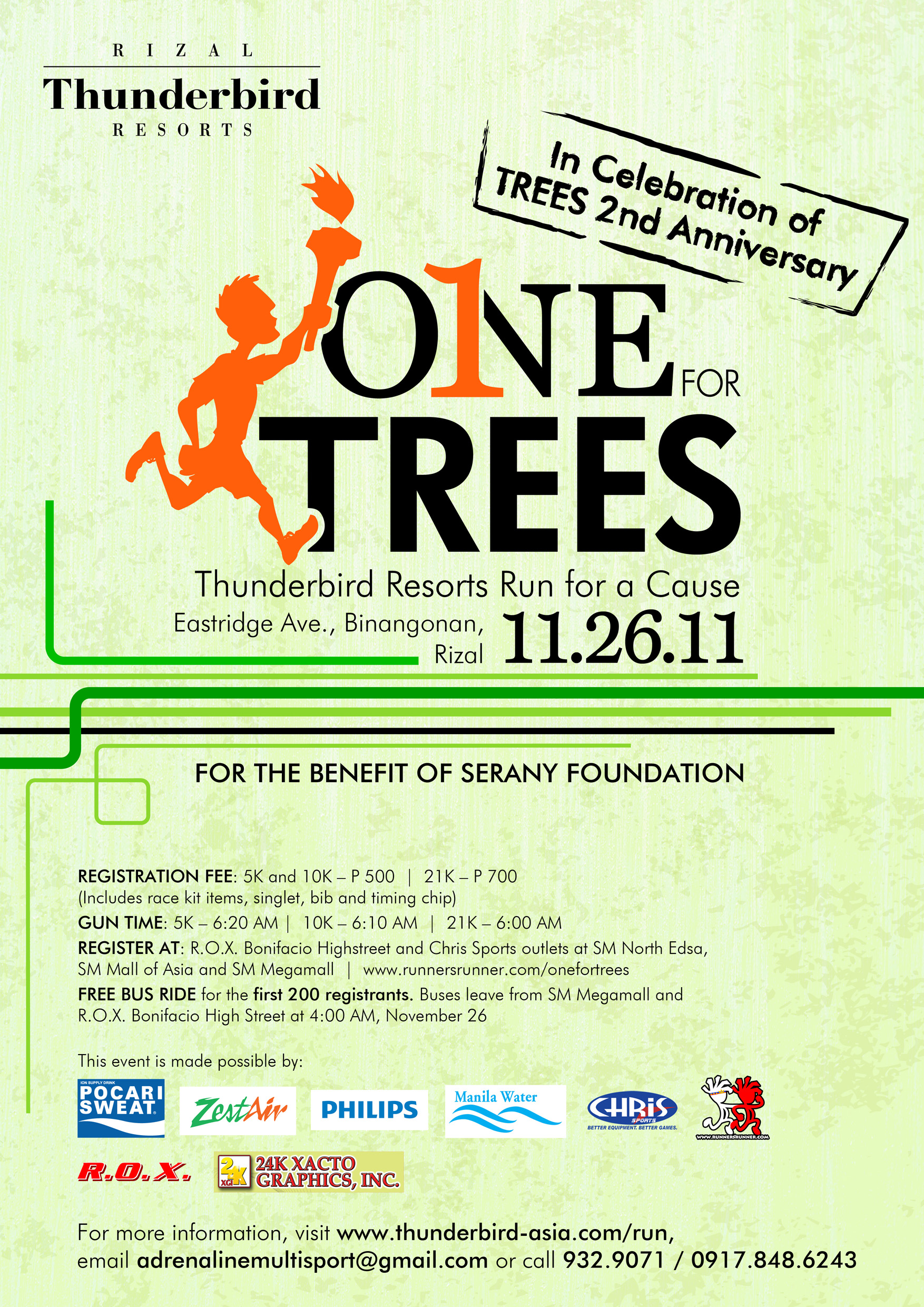 Run for Trees 2011 - November 26, 2011 | Pinoy Fitness