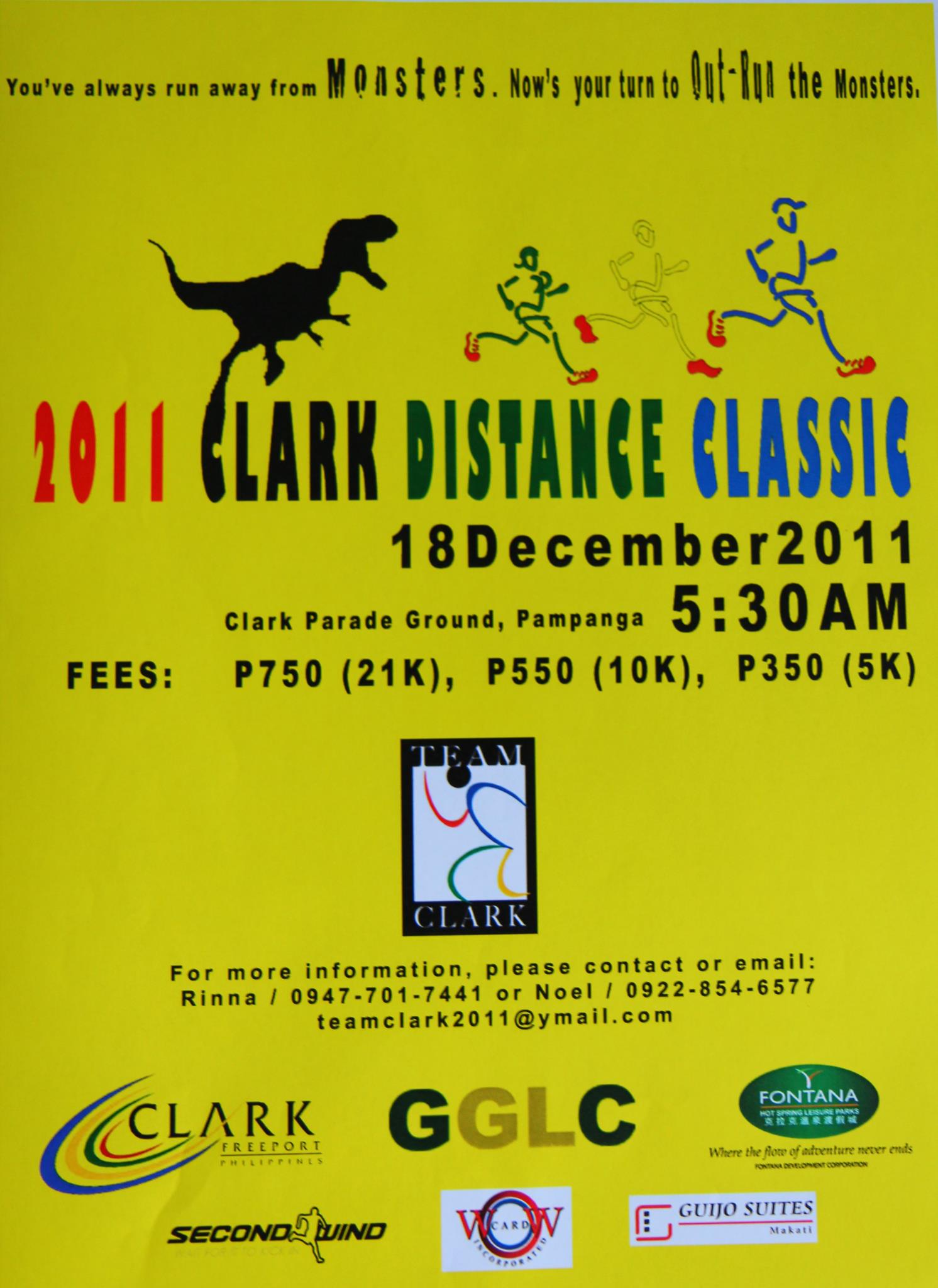 2011 Clark Distance Classic - December 18, 2011 | Pinoy Fitness