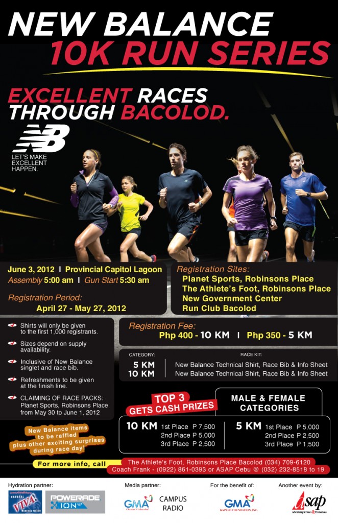 New Balance 10K Run Series @ Bacolod - 2012 | Pinoy Fitness