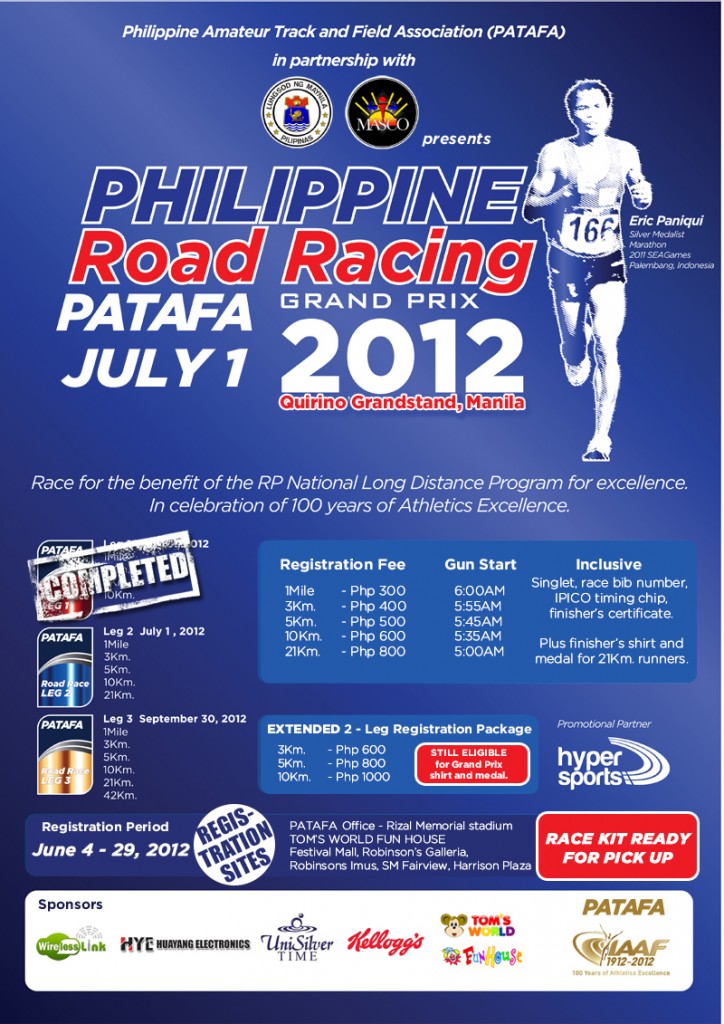 PATAFA - Phil Road Racing Grand Prix (Leg 2) 2012 | Pinoy Fitness