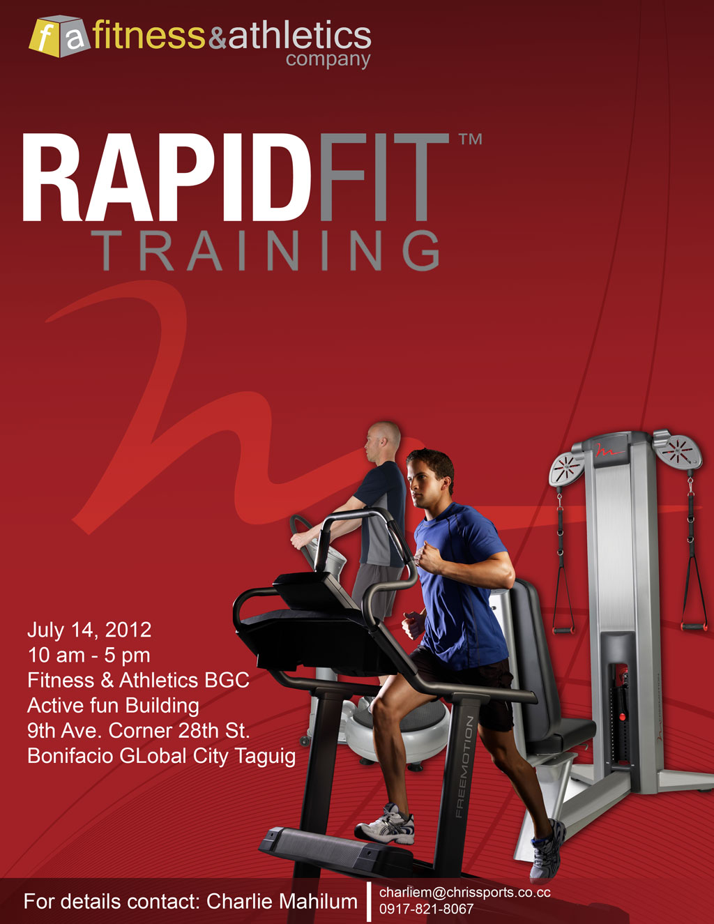 RAPIDFIT Training @ BGC - July 14, 2012 | Pinoy Fitness