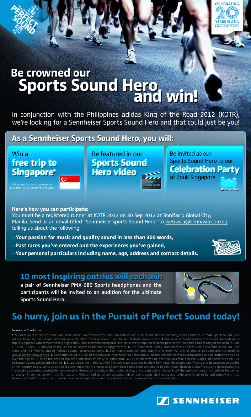 Sennheiser - Sports Sound Hero Search | Pinoy Fitness