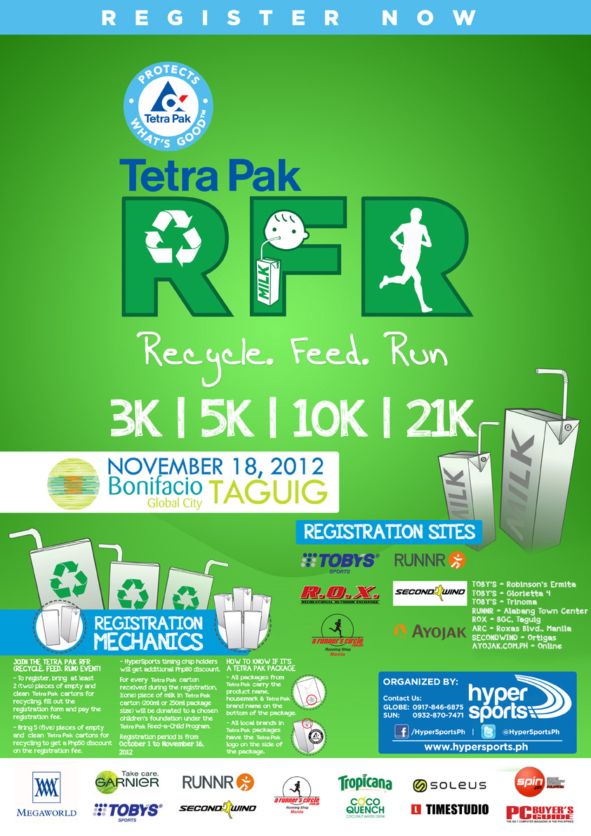 Tetra Pak (Recycle. Feed. Run.) - November 18, 2012 | Pinoy Fitness