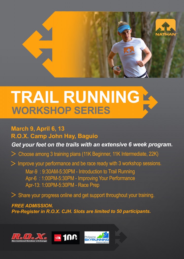 R.O.X. Trail Running Workshop Series | Pinoy Fitness