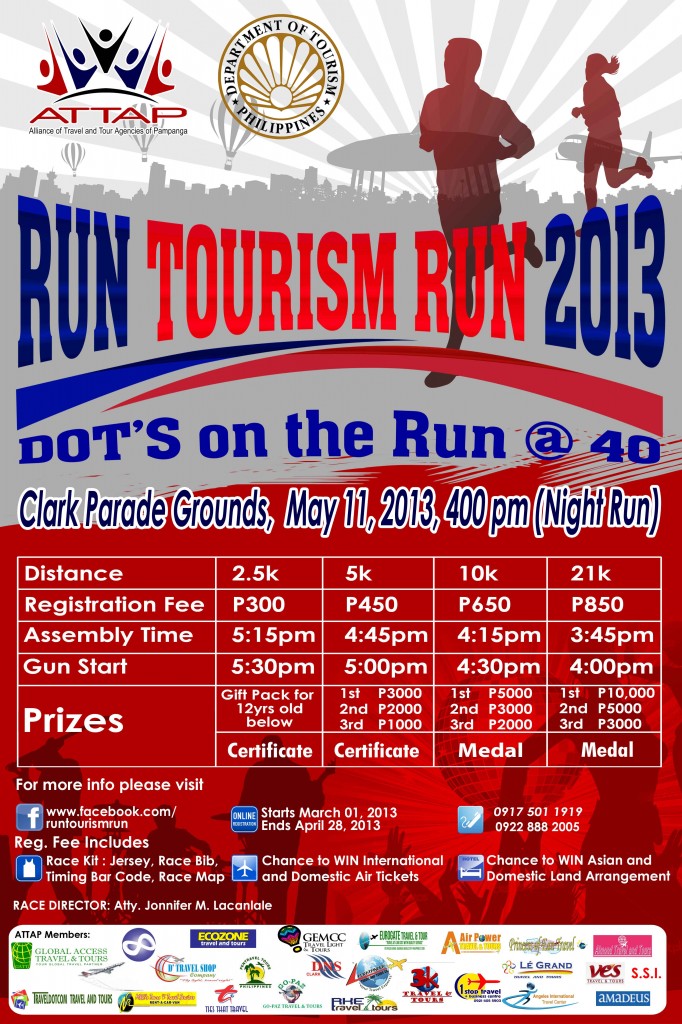 Run Tourism Run 2013 @ Clark | Pinoy Fitness