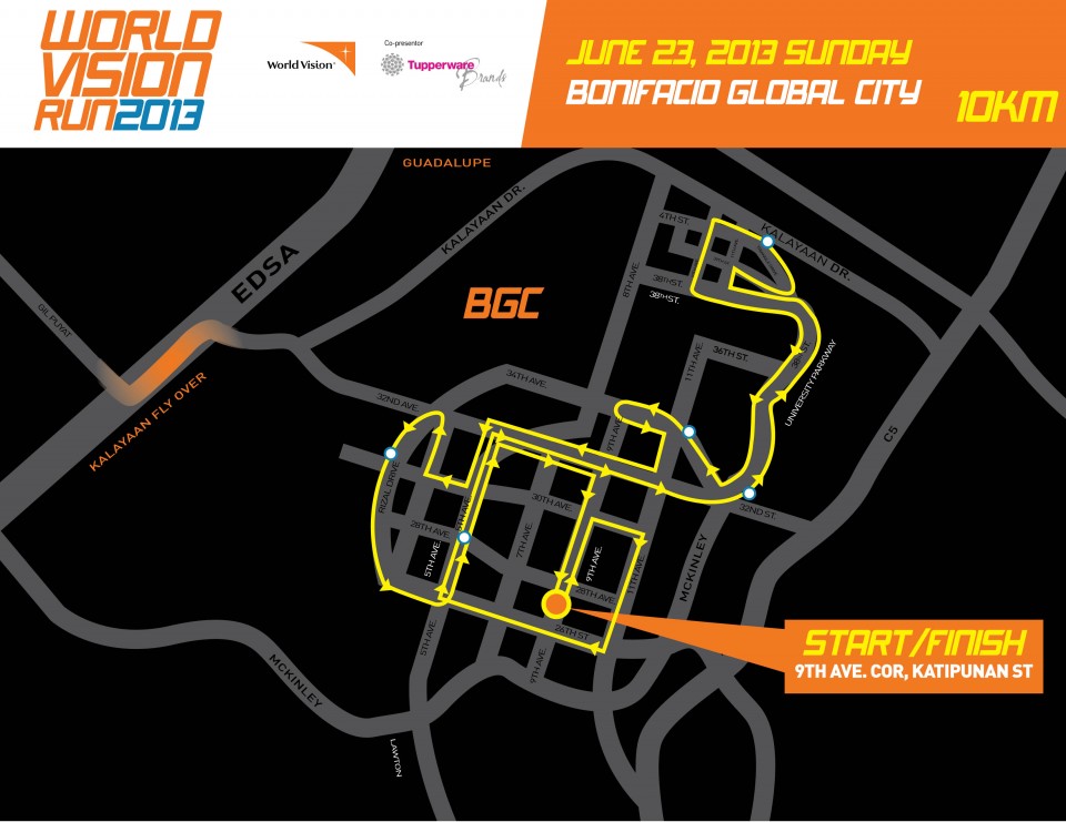 World Vision Run 2013 @ BGC | Pinoy Fitness