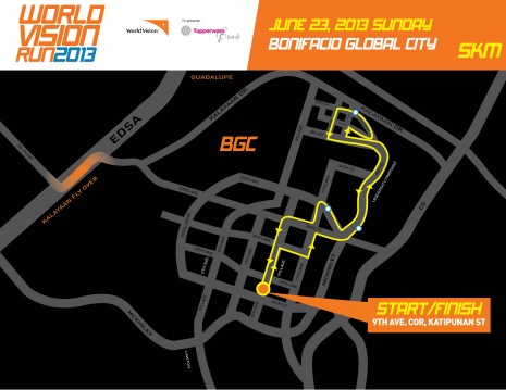 World Vision Run 2013 @ BGC | Pinoy Fitness