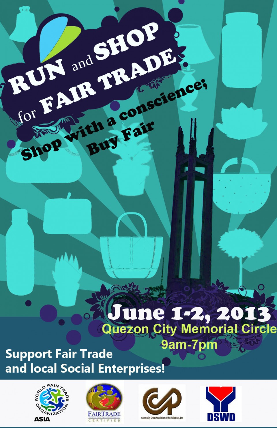 Fair Trade Bazaar 2013 @ Memorial Circle | Pinoy Fitness