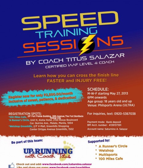 Speed Training Sessions | Pinoy Fitness