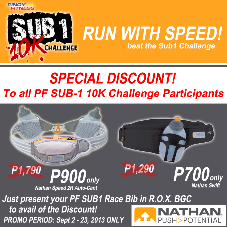 Pinoy Fitness SUB-1 10K Challenge 2013 @ BGC | Pinoy Fitness