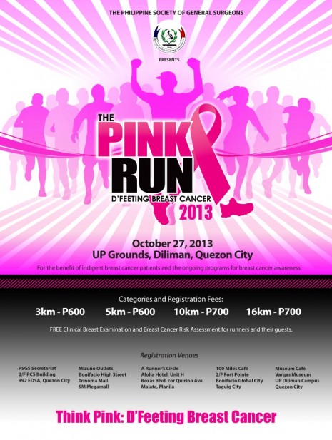 The Pink Run 2013 @ Diliman | Pinoy Fitness