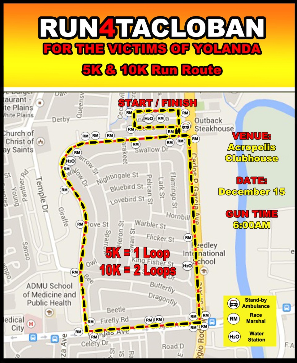 Run 4 Tacloban 2014 @ Acropolis QC | Pinoy Fitness