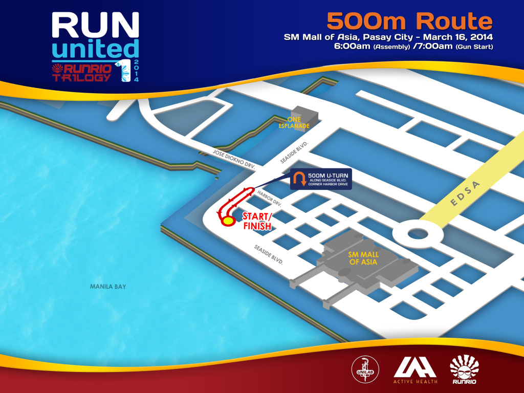 Unilab Run United 1 2014 @ SM MOA | Pinoy Fitness
