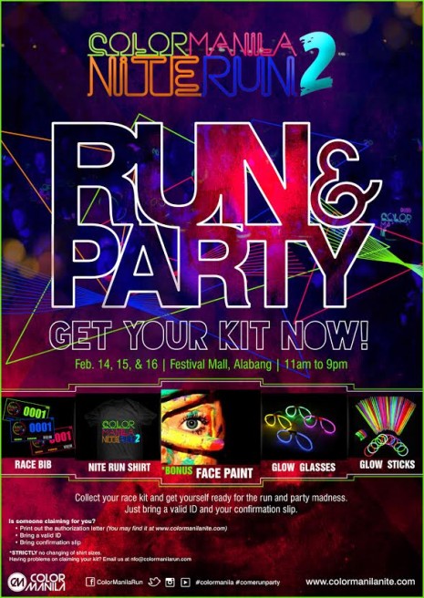 Color Manila Nite Run 2014 @ Filinvest City | Pinoy Fitness
