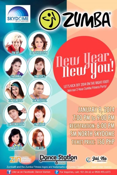 Zumba Party 2014 @ SM Skydome | Pinoy Fitness