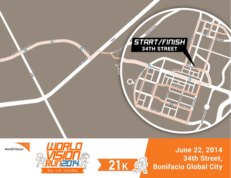 World Vision Run 2014 @ BGC | Pinoy Fitness