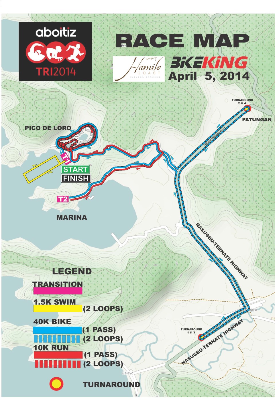Aboitiz Triathlon 2014 @ Hamilo Coast Nasugbu | Pinoy Fitness