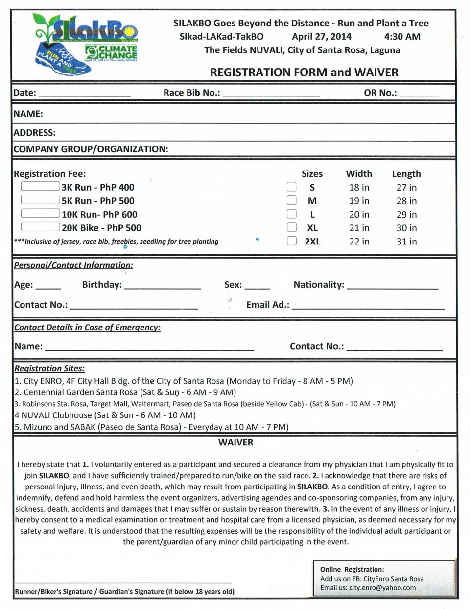 SILAKBO Run 2014 @ NUVALI Sta. Rosa | Pinoy Fitness