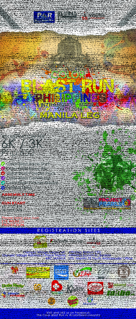 Color Blast Run 2014 (Manila) | Registration, Singlet, Map | Pinoy Fitness