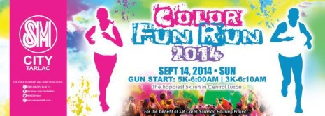 Color Fun Run 2014 @ SM City Tarlac | Registration, SInglet, Map ...