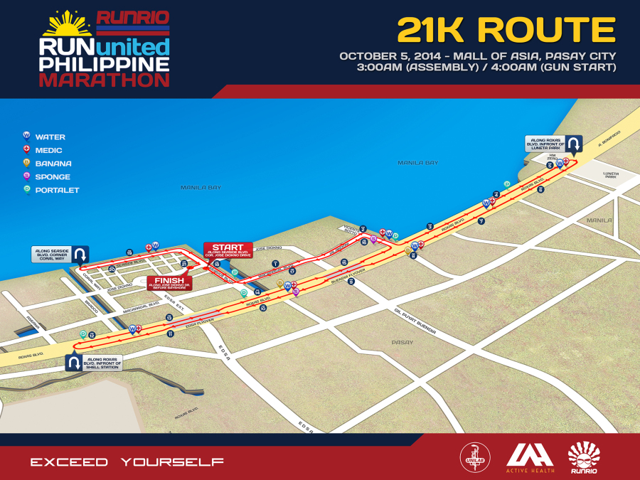 Run United Philippine Marathon 2014 @ SM MOA | Registration, Singlet ...