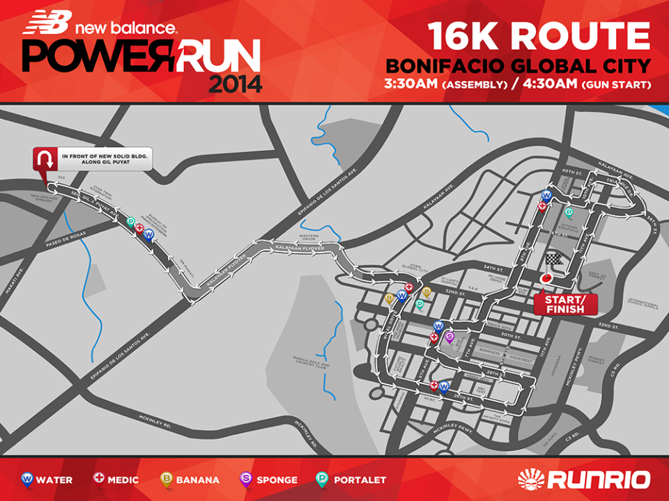 New Balance Power Run 2014 @ BGC | Registration, Shirt, Map | Pinoy Fitness