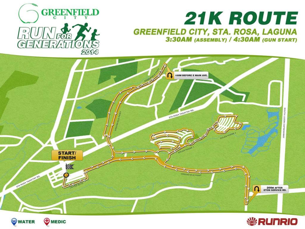 Greenfield CIty Run 2014 @ Sta. Rosa, Laguna | Registration, Singlet ...