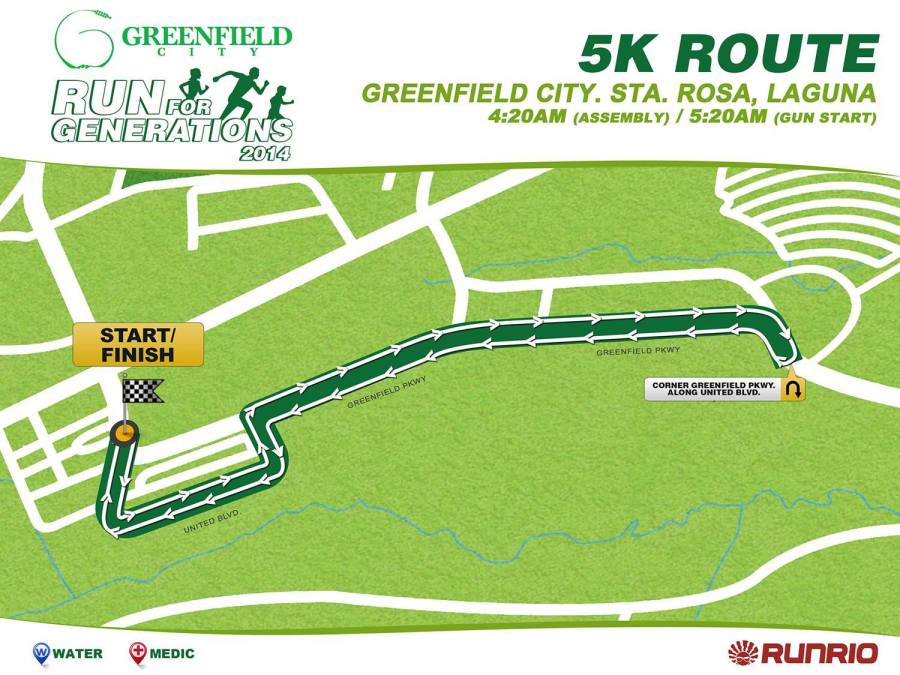 Greenfield CIty Run 2014 @ Sta. Rosa, Laguna | Registration, Singlet ...