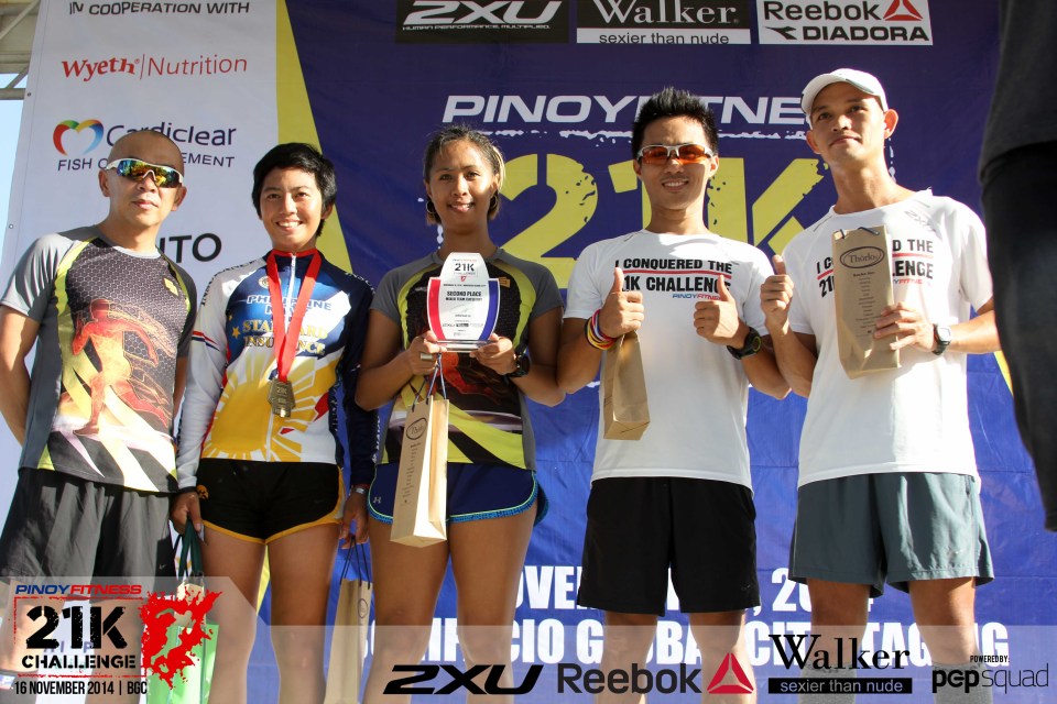 Pinoy Fitness 21K Challenge 2014 - Results Discussion and Photos ...