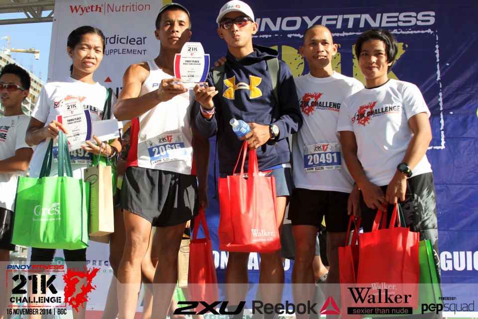 Pinoy Fitness 21K Challenge 2014 - Results Discussion and Photos ...