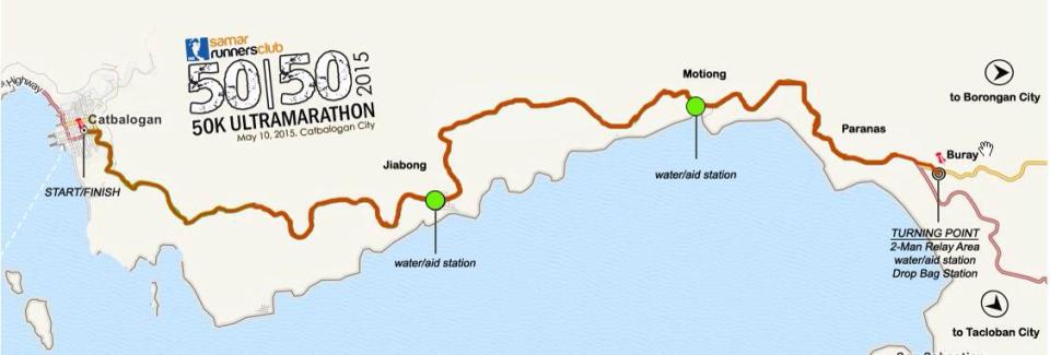 SRC 50/50 50K Ultramarathon 2015 @ Catbalogan City, Samar ...