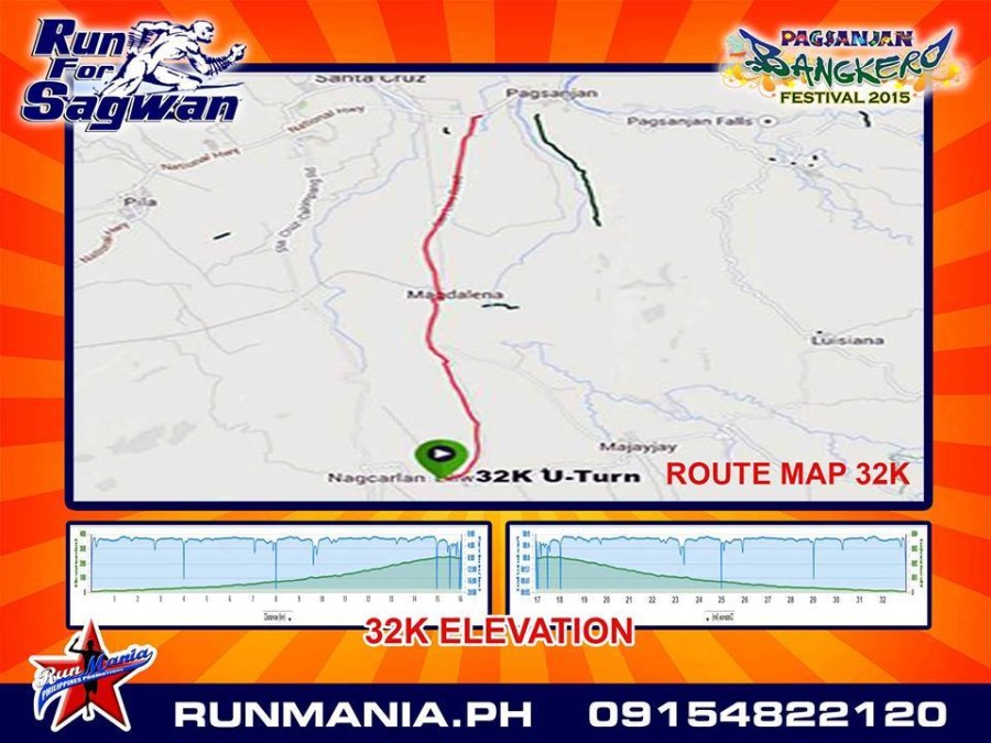 Run For Sagwan @ Pagsanjan, Laguna | Registration, SInglet, Map | Pinoy ...