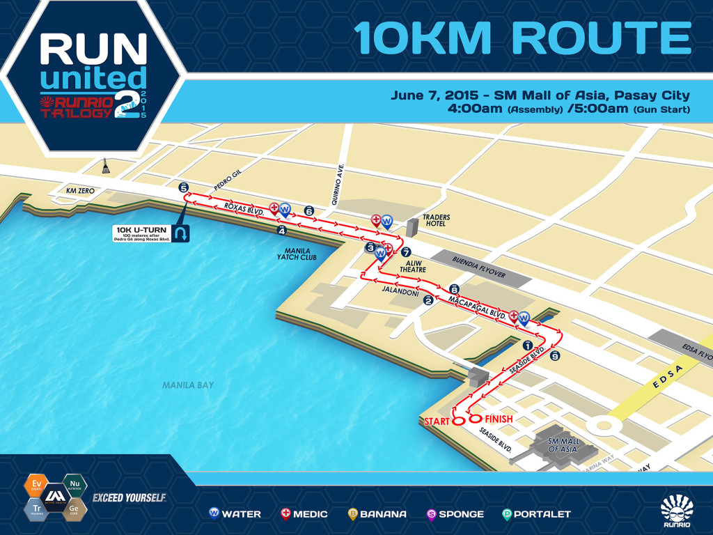 Run United 2 2015 @ SM MOA | Registration, Singlet, Map | Pinoy Fitness