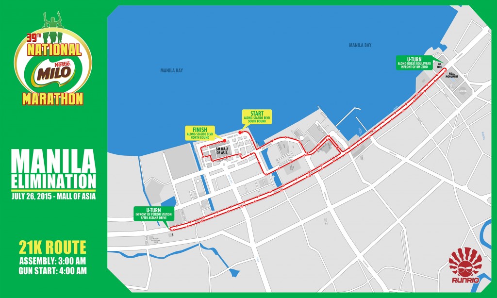 39th National Milo Marathon Manila @ SM MOA | Registration, Singlet ...