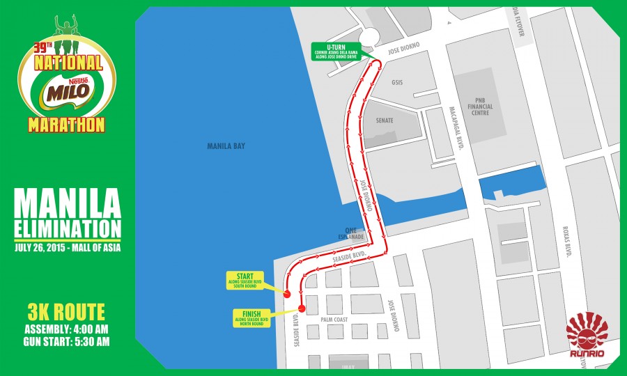 39th National Milo Marathon Manila @ SM MOA | Registration, Singlet ...