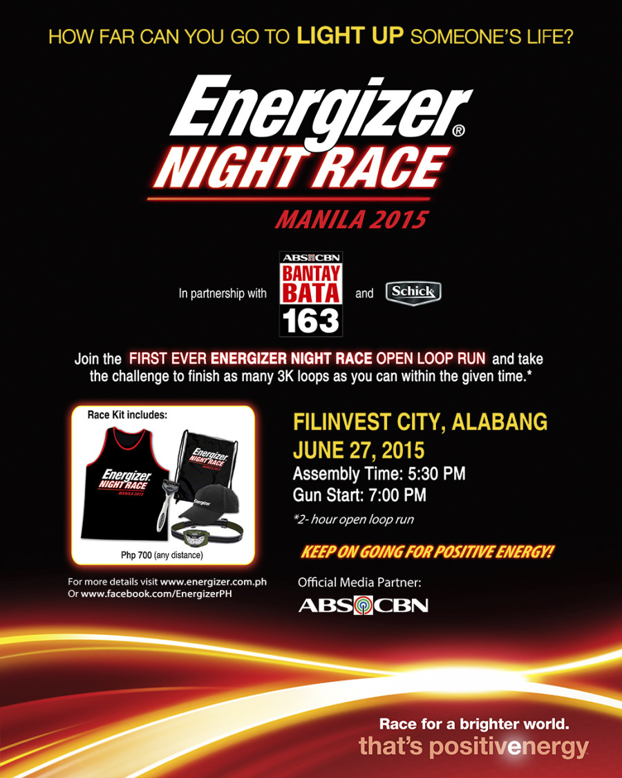 Energizer Night Race Manila 2015 at Filinvest Alabang | Pinoy Fitness
