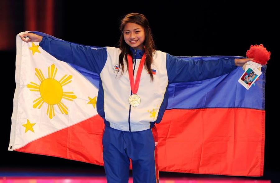 Pauline Lopez - Taekwondo Gold Medalist at the 28th SEA Games | Pinoy ...