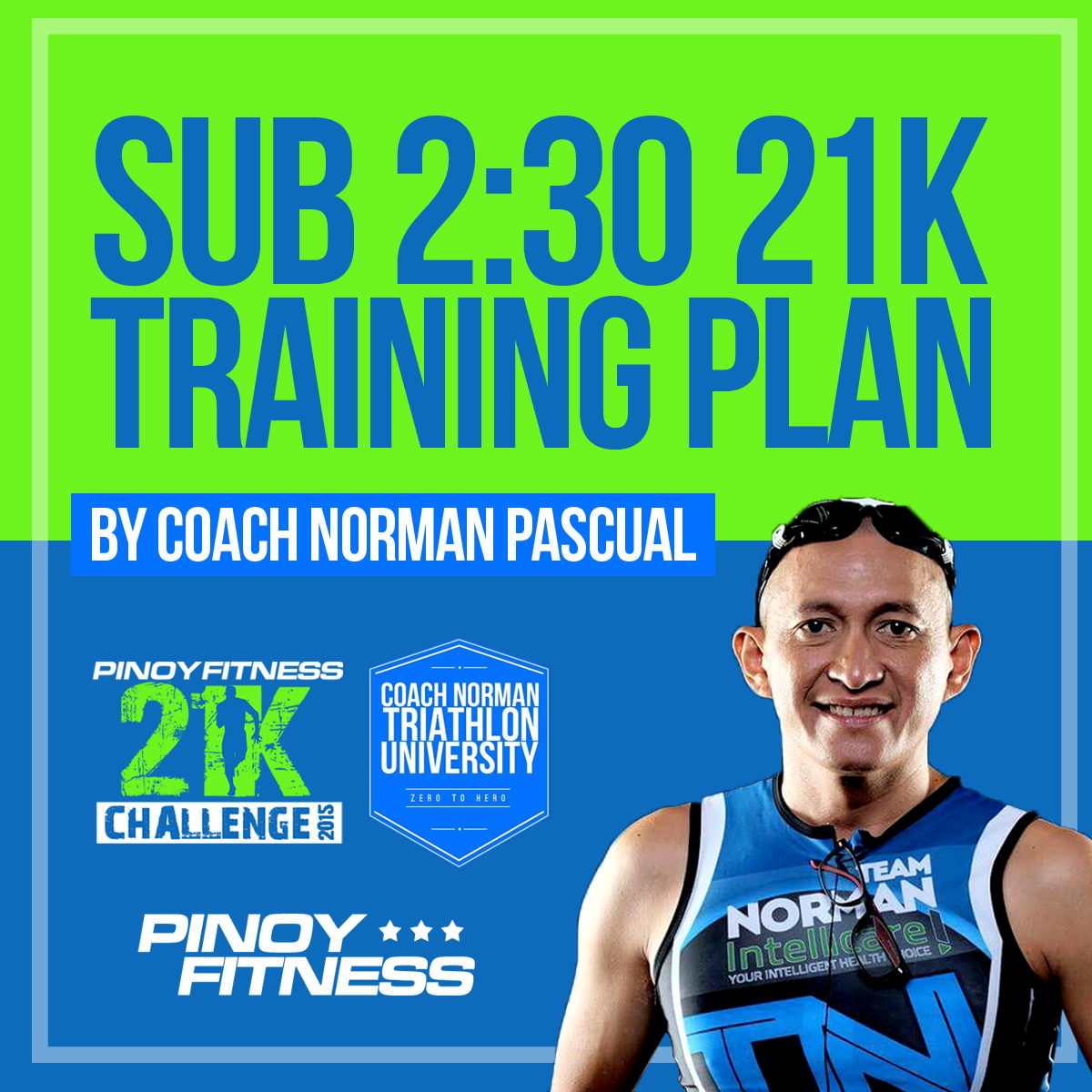 Pinoy Fitness SUB 2:30 21K Challenge Training Plan | Pinoy Fitness