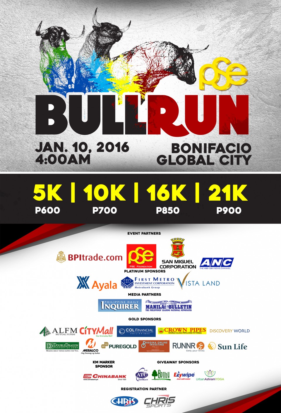 PSE Bull Run 2016 @ Bonifacio Global City | Pinoy Fitness