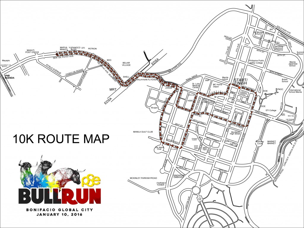 PSE Bull Run 2016 @ Bonifacio Global City | Pinoy Fitness