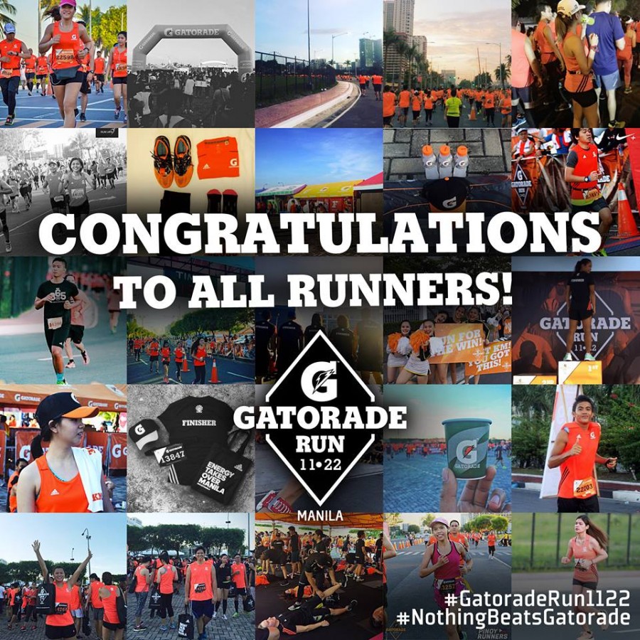 Gatorade Run 11/22 Results and Photos | Pinoy Fitness