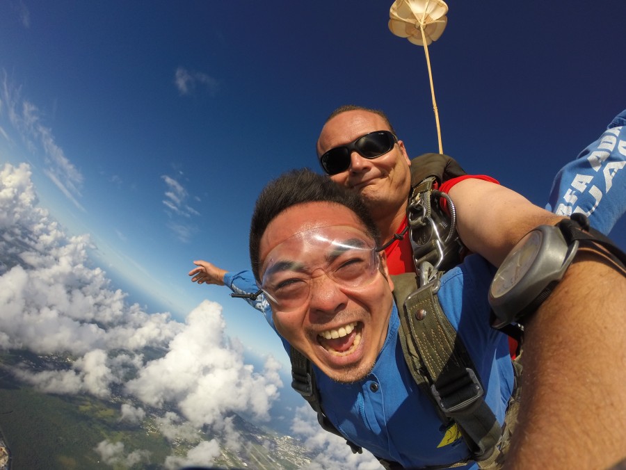 I did it! SKYDIVING in GUAM Experience | Pinoy Fitness