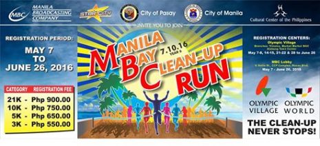 Manila Bay Clean Up Run 2016 @ CCP | Pinoy Fitness